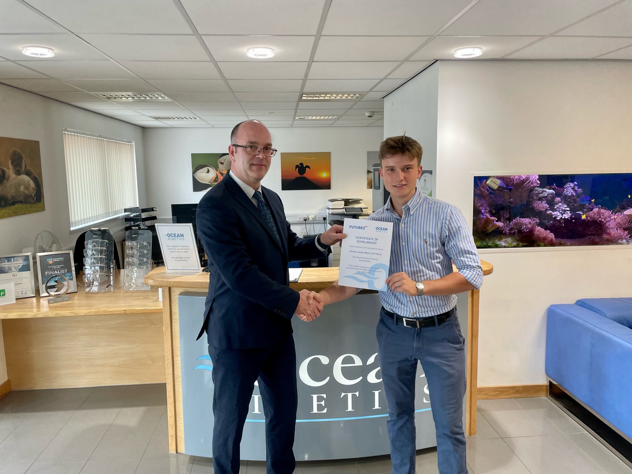 Ocean Kinetics - Ocean Kinetics ‘Futures’ Scholarship Awarded to Daniel ...